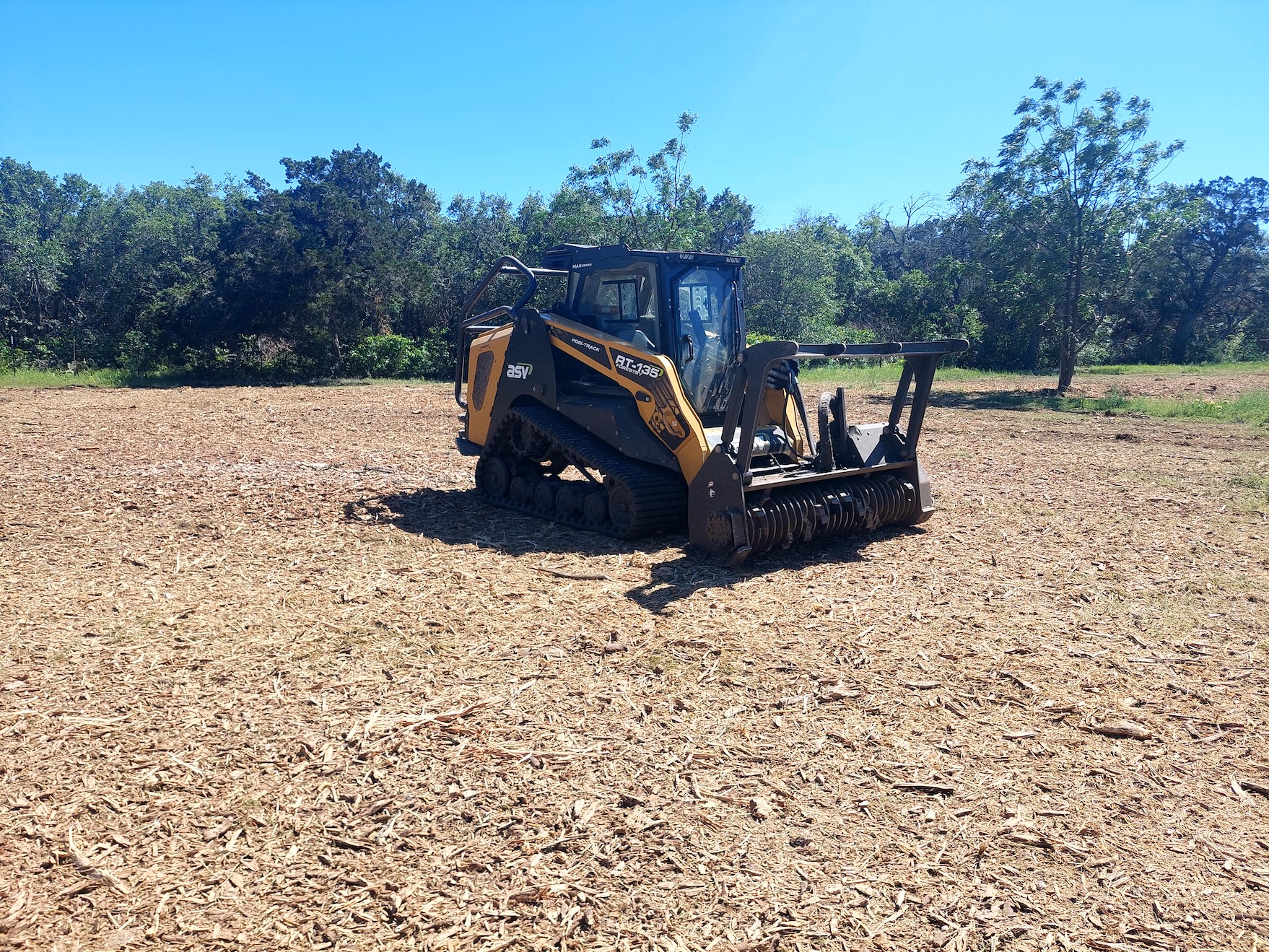 Clearing Land In Georgia With Forestry Mulching - Georgia Land Clearing ...